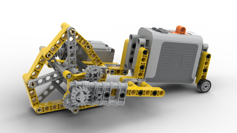 LEGO MOC Amoeba Wheel Car by 2in1 | Rebrickable - Build with LEGO