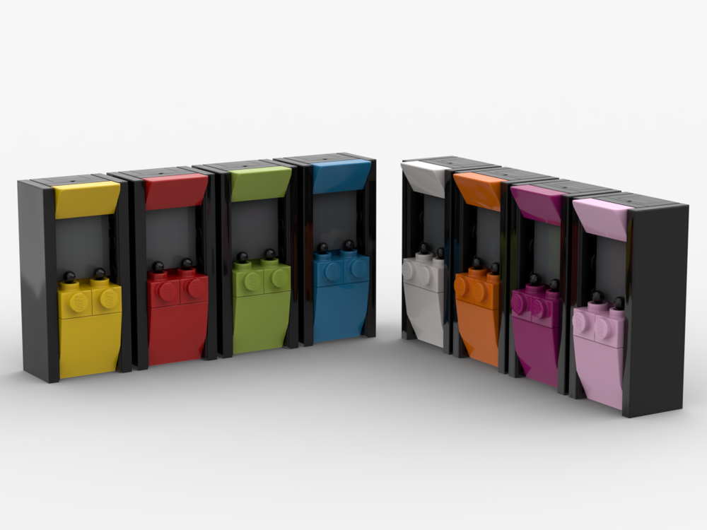 LEGO MOC Simple Classic Arcade Cab by Ptchnk | Rebrickable - Build with ...