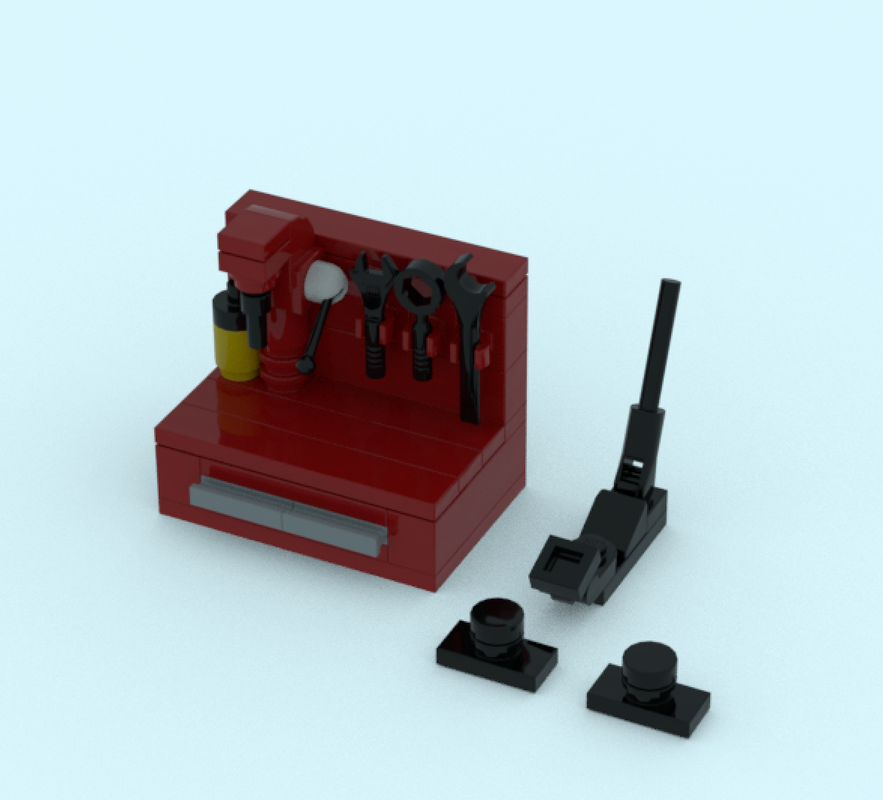 LEGO MOC Workbench by notimportantdude | Rebrickable - Build with LEGO