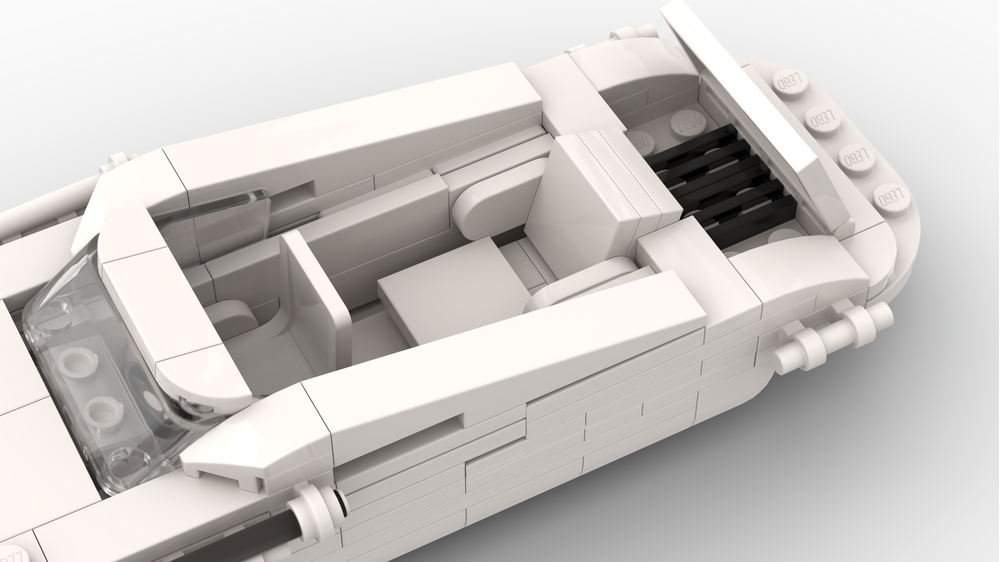 Lego Moc 6 Wide Boat By Zantrax Rebrickable Build With Lego