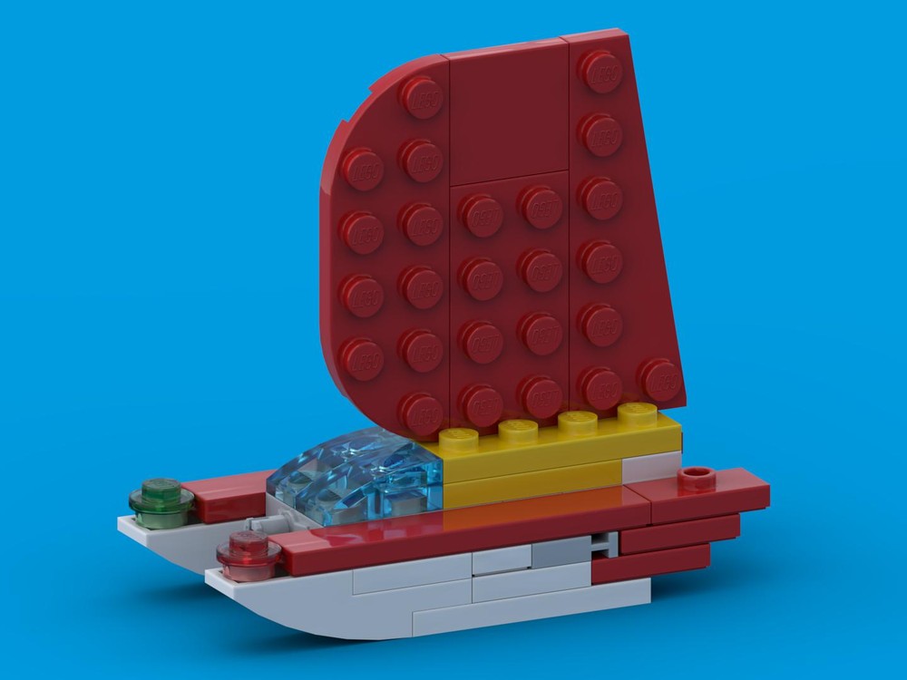LEGO MOC 30669 Catamaran by Dafeld | Rebrickable - Build with LEGO