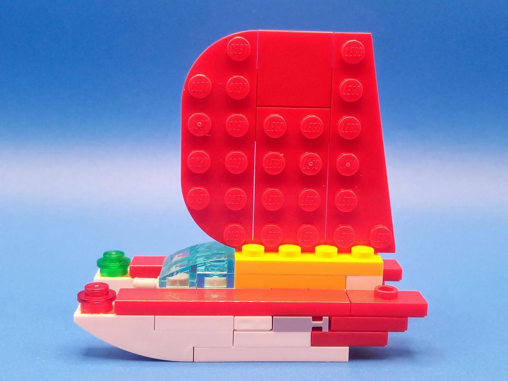 Lego Moc 30669 Catamaran By Dafeld Rebrickable Build With Lego
