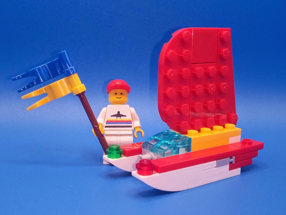 Lego Moc 30669 Catamaran By Dafeld Rebrickable Build With Lego