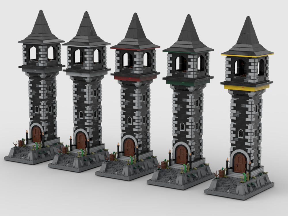 LEGO MOC Dragon Tower by szandris89 | Rebrickable - Build with LEGO