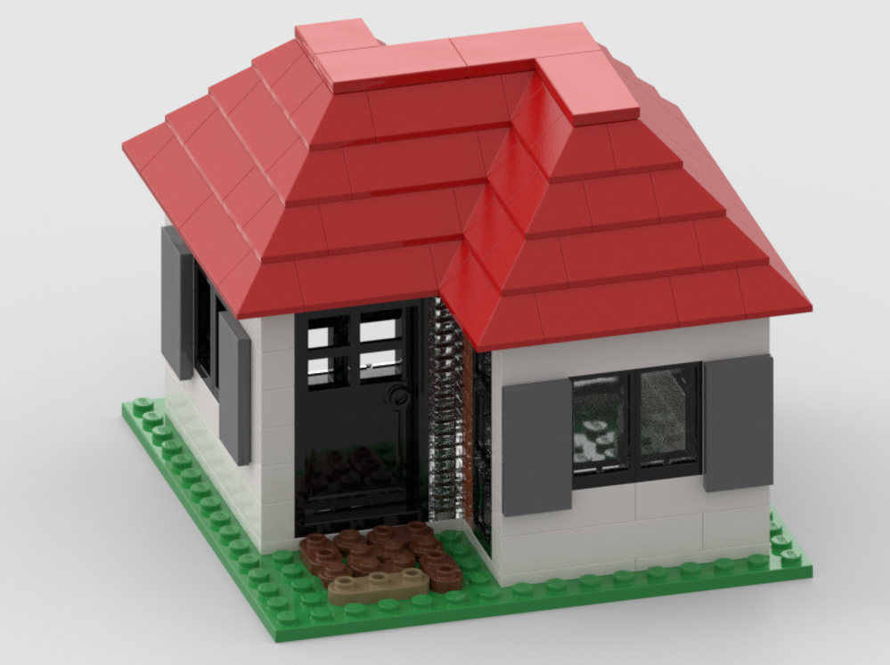 LEGO MOC Peaceful house by brickboy1™️ | Rebrickable - Build with LEGO