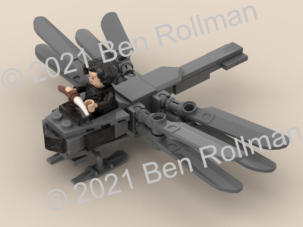 LEGO MOC Microfighter - Ornithopter by bensbrickdesigns | Rebrickable ...