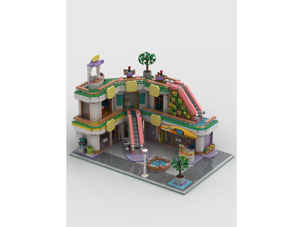 LEGO MOC Friends Shopping Mall Modular Building by KTBrickworks ...