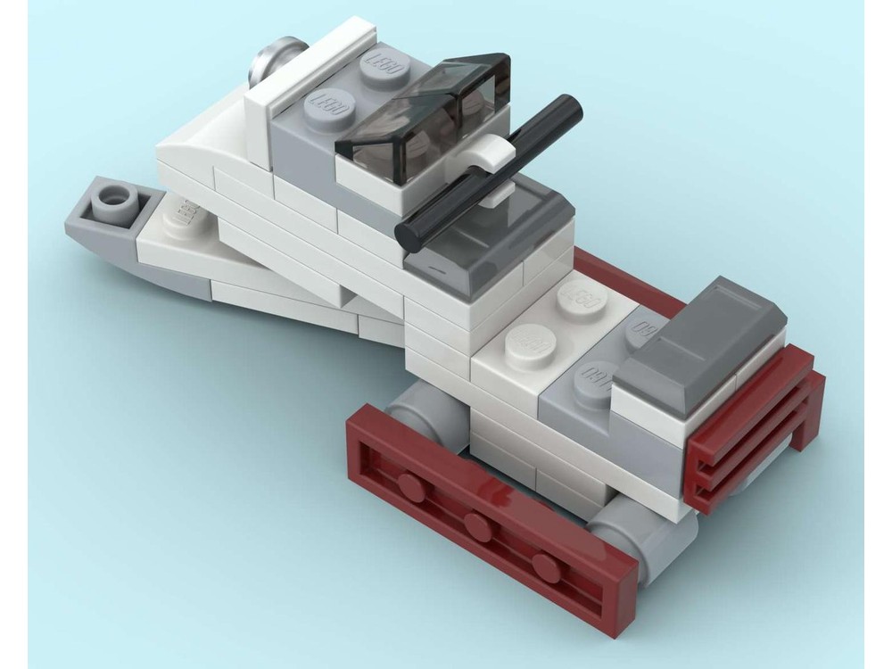 Lego Moc Snowmobile 30654 By Flobert2 Rebrickable Build With Lego