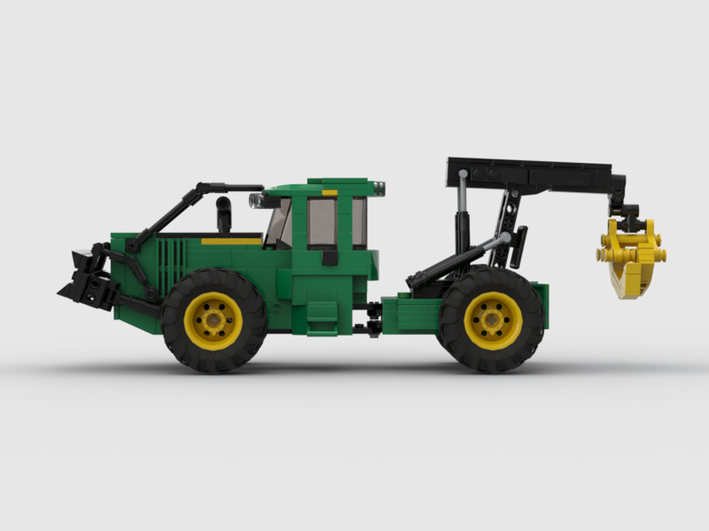 LEGO MOC Log Skidder John Deere 948L III by gerlingt | Rebrickable ...