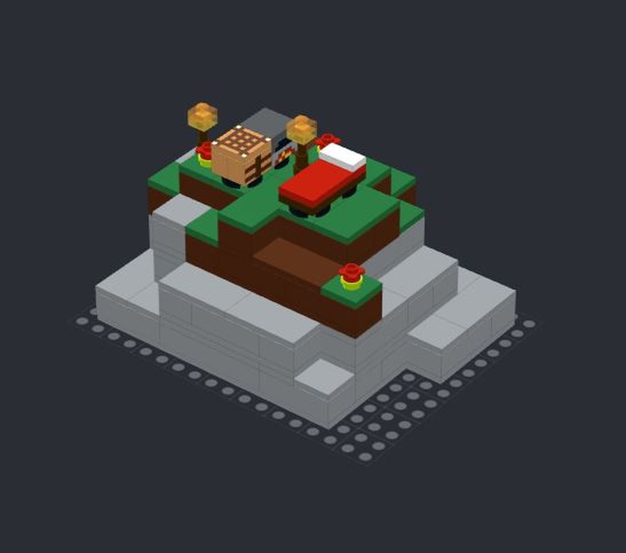 LEGO MOC First day of Minecraft by BumboBaggins | Rebrickable - Build ...