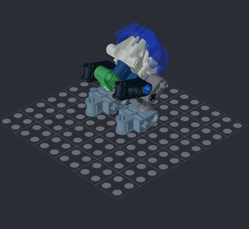 LEGO MOC Minecraft Rascal, but Bionicle! by BumboBaggins | Rebrickable ...