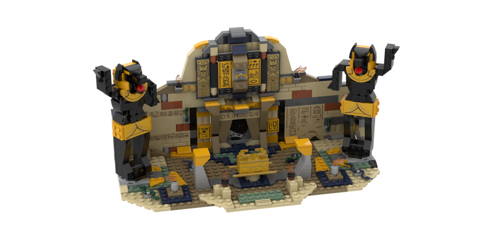 LEGO MOC Adventurers, 1.The Mysterious Desert Shrine Alternative for ...