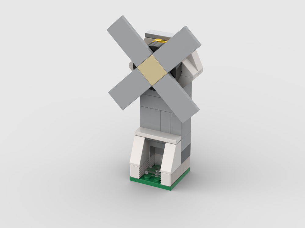 LEGO MOC Modern Mill by Daiten | Rebrickable - Build with LEGO