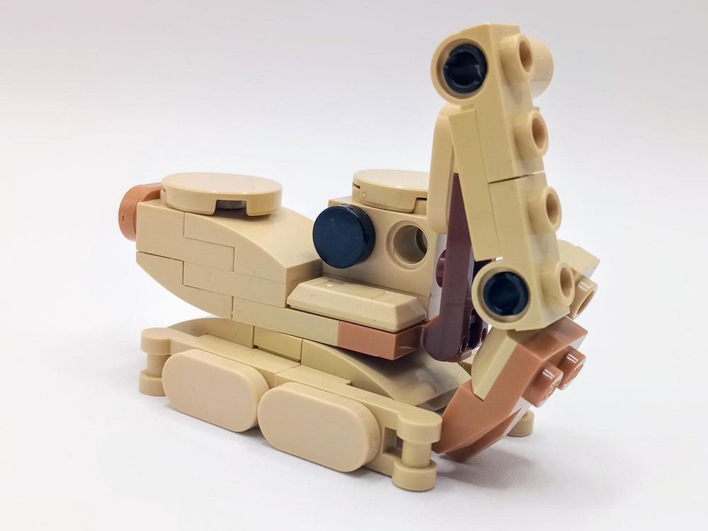 Lego Moc 30666 Excavator By Dafeld Rebrickable Build With Lego