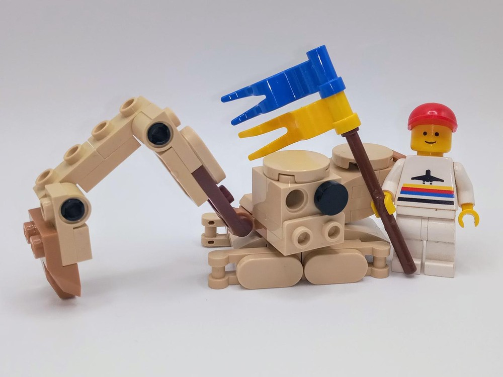 Lego Moc 30666 Excavator By Dafeld Rebrickable Build With Lego