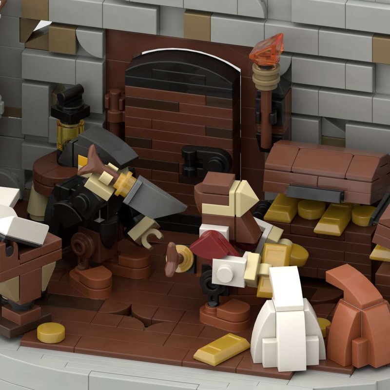 LEGO MOC Robbery of the king's treasurer by dariusdrum | Rebrickable ...