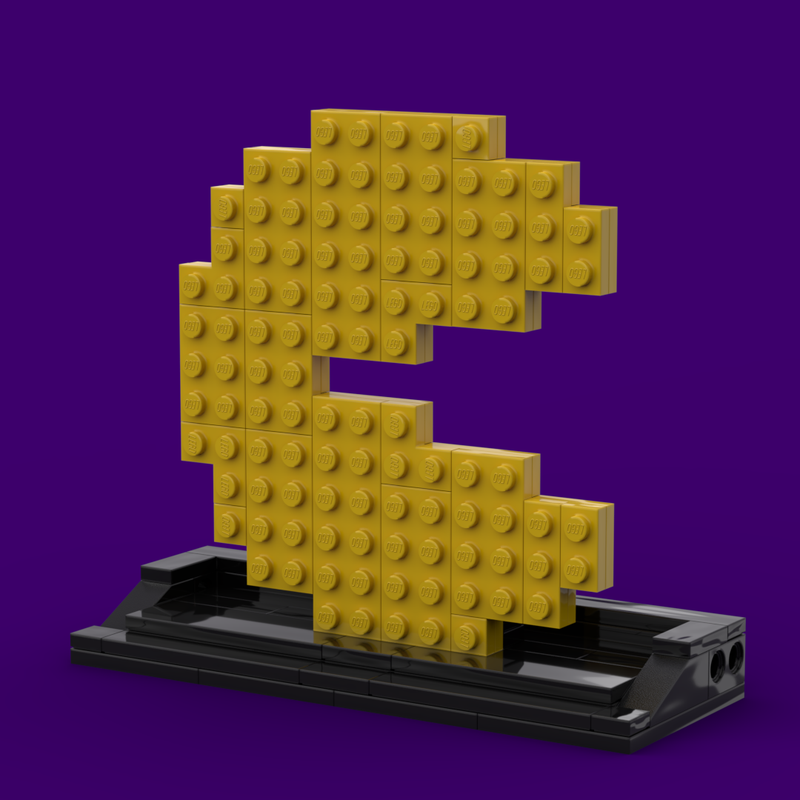 LEGO MOC Pacman by birdbrickbuilds | Rebrickable - Build with LEGO