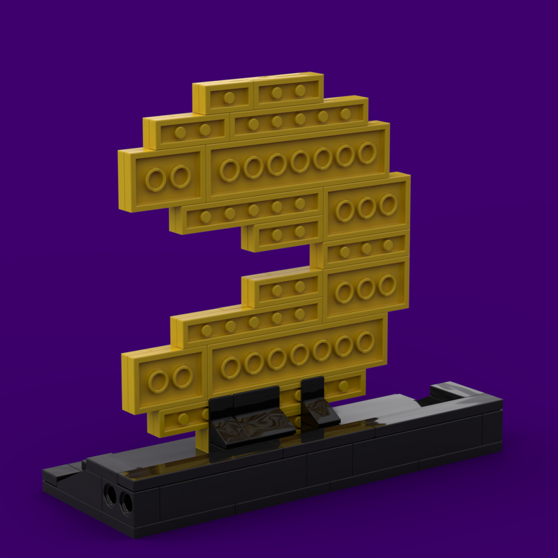 LEGO MOC Pacman by birdbrickbuilds | Rebrickable - Build with LEGO