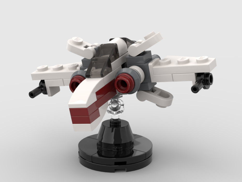 Lego Moc Micro Starfighter Stands By Legothingsandstuff