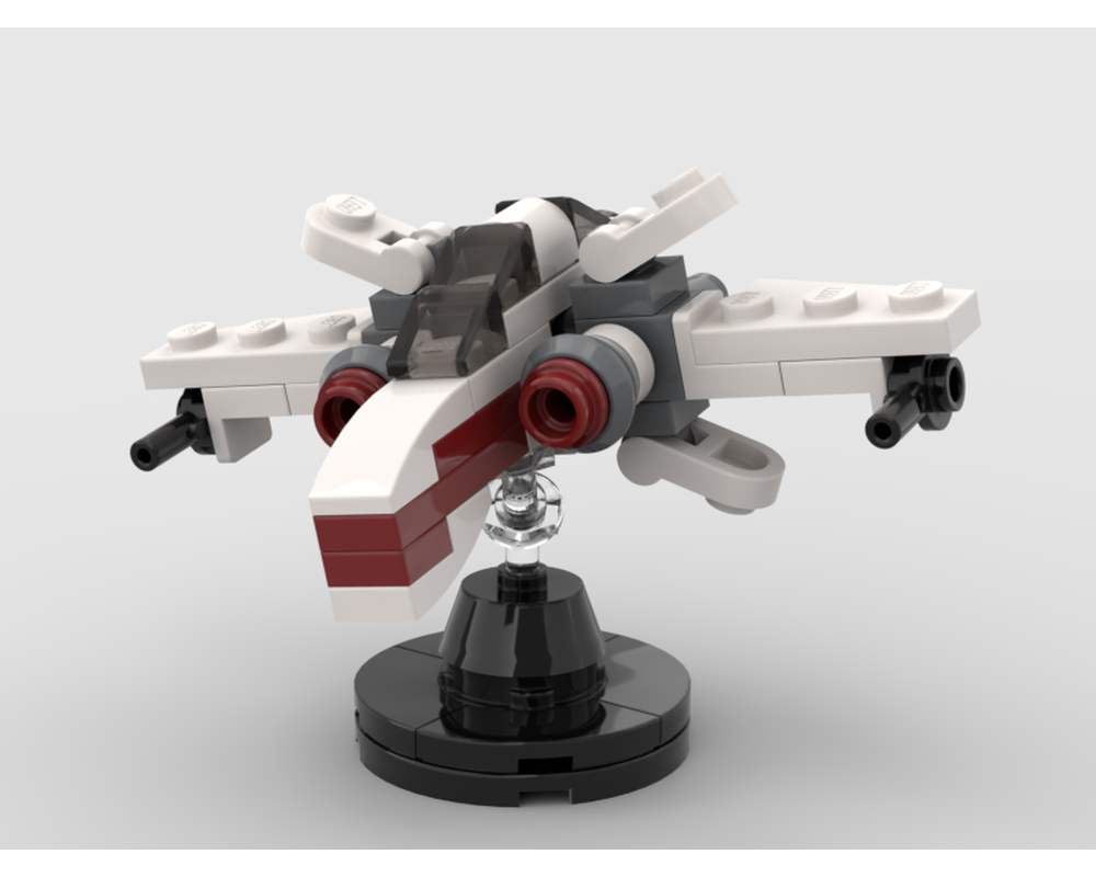 LEGO MOC micro starfighter stands by Lego_things_and_stuff ...