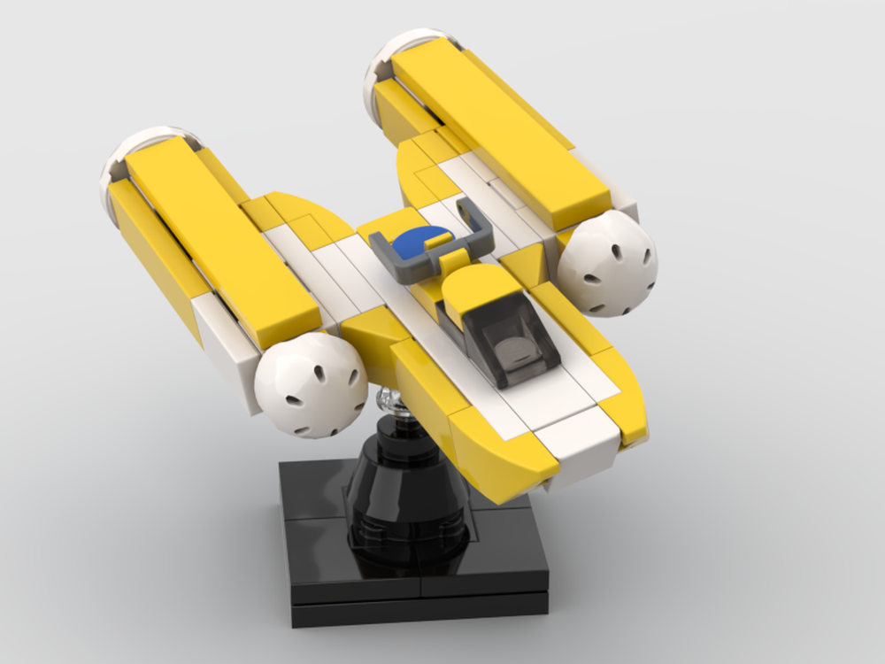 Lego Moc Micro Starfighter Stands By Legothingsandstuff