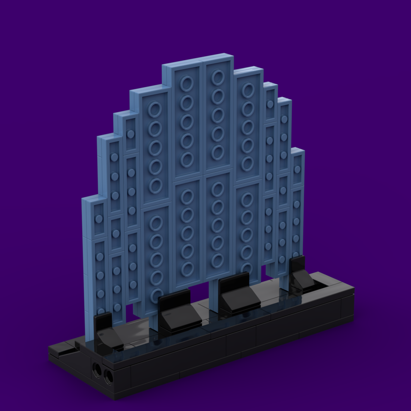 LEGO MOC Inky - Pacman by birdbrickbuilds | Rebrickable - Build with LEGO