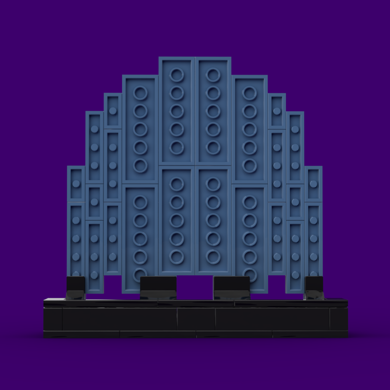 LEGO MOC Inky - Pacman by birdbrickbuilds | Rebrickable - Build with LEGO