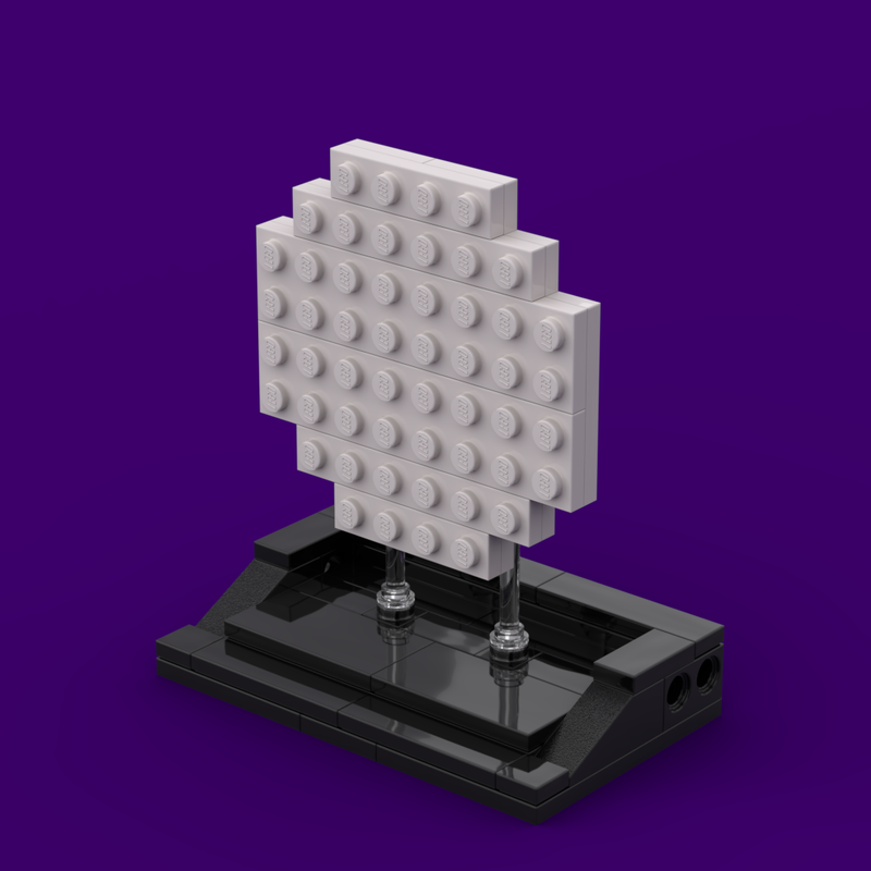 LEGO MOC Power Pellet - Pacman by birdbrickbuilds | Rebrickable - Build ...