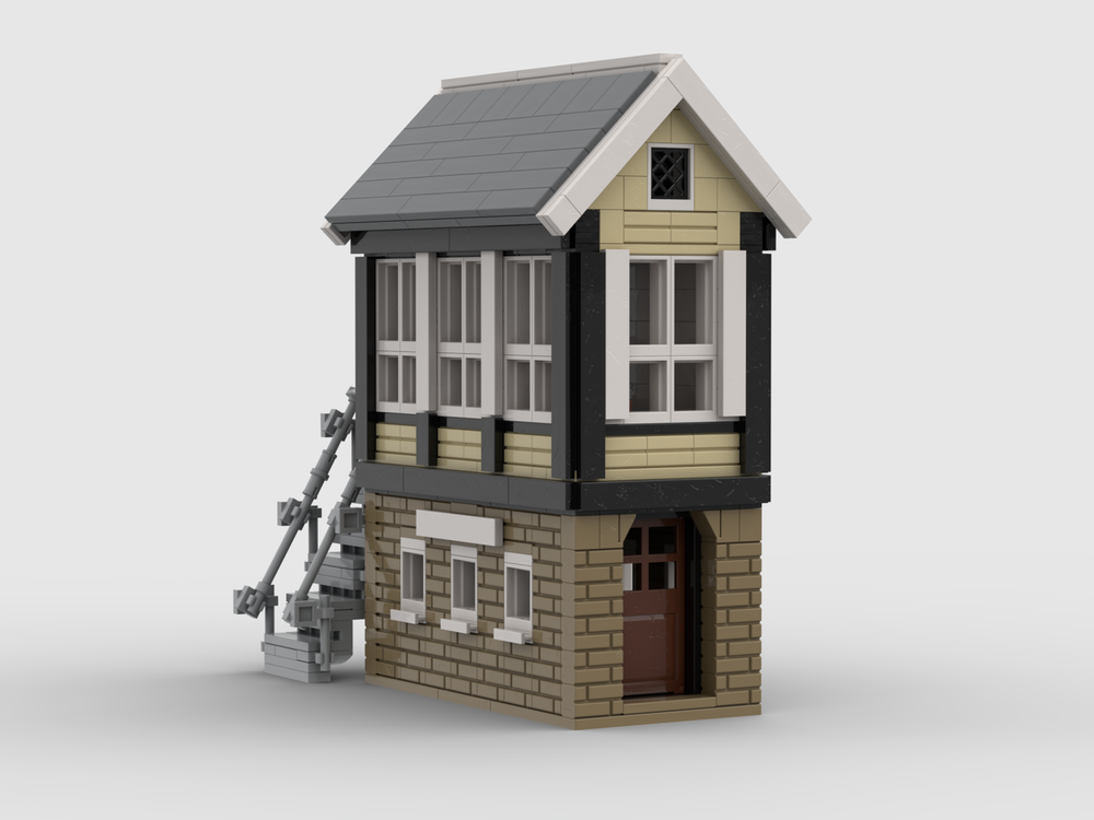 LEGO MOC-171044 Railway Signal Box by albiorix | Rebrickable - Build ...