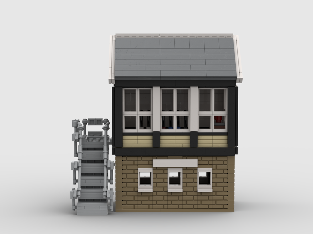 LEGO MOC Railway Signal Box by albiorix | Rebrickable - Build with LEGO