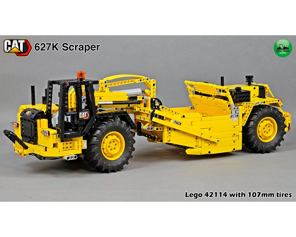 LEGO MOC 42114 - CAT 627K Scraper by erictrax | Rebrickable - Build ...
