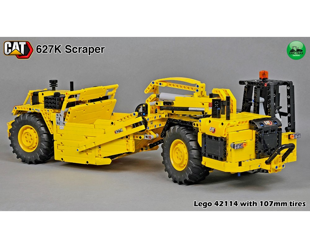 LEGO MOC 42114 - CAT 627K Scraper by erictrax | Rebrickable - Build ...
