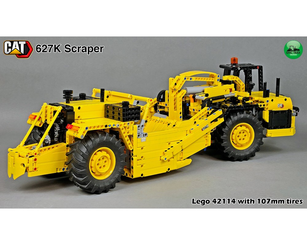 LEGO MOC 42114 - CAT 627K Scraper by erictrax | Rebrickable - Build ...