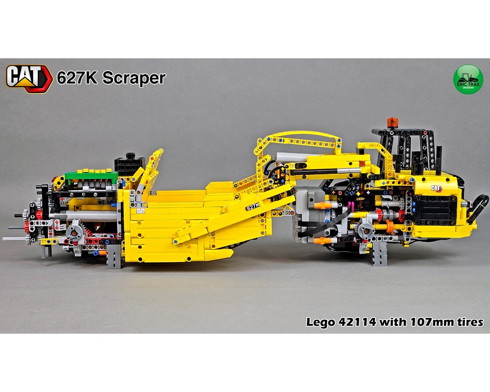 LEGO MOC 42114 - CAT 627K Scraper by erictrax | Rebrickable - Build ...