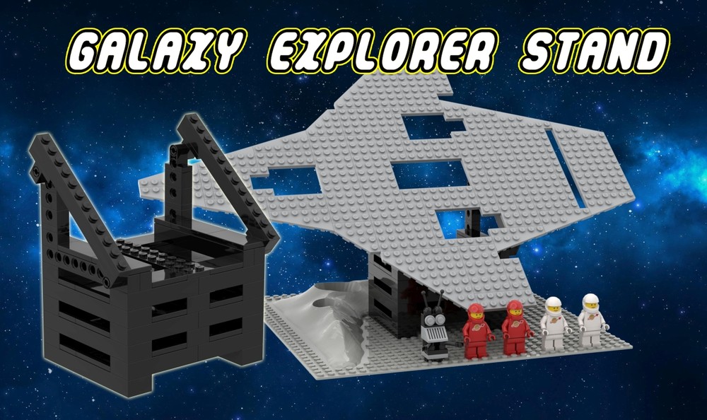 LEGO MOC Galaxy Explorer Stand by AntOrman | Rebrickable - Build with LEGO