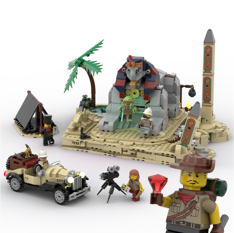 LEGO MOC Adventurers - Secret Sphinx Surprise by Dream Build Bricks ...
