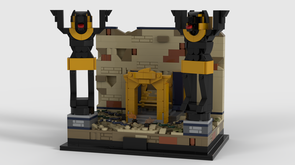 LEGO MOC Escape from the Lost Tomb Diorama Upgrade by frug ...