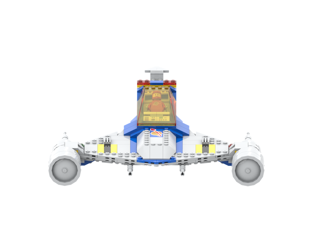 Lego Moc 10497 Alt Build Astrolorian Police Cruiser By Camobricktape