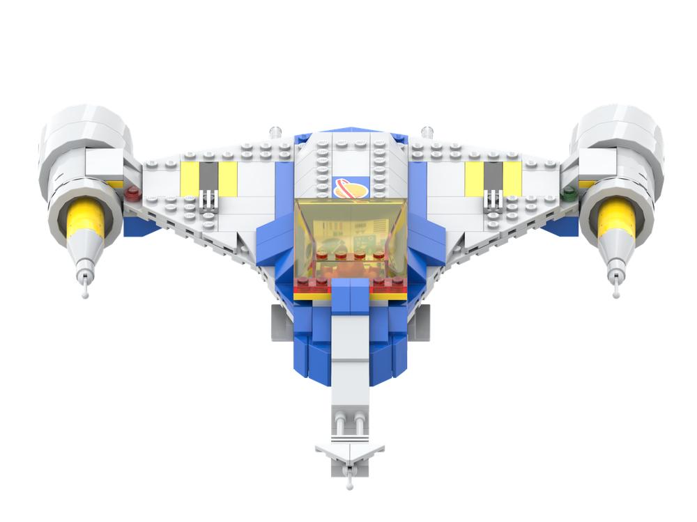 Lego Moc 10497 Alt Build Astrolorian Police Cruiser By Camobricktape