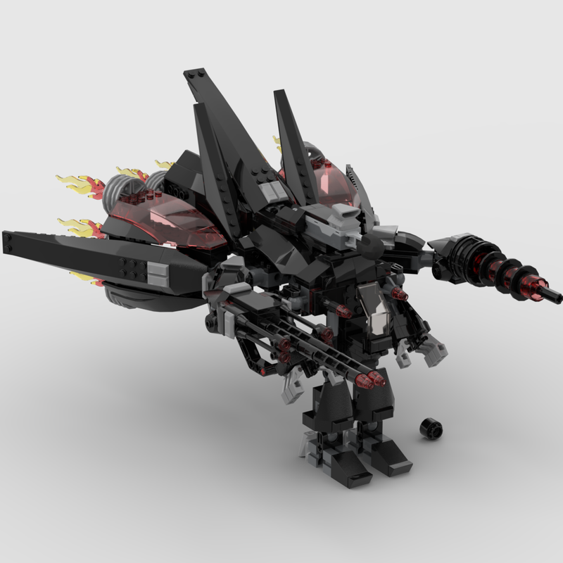 LEGO MOC Aero Booster - Robot Version by fgsoat67 | Rebrickable - Build ...