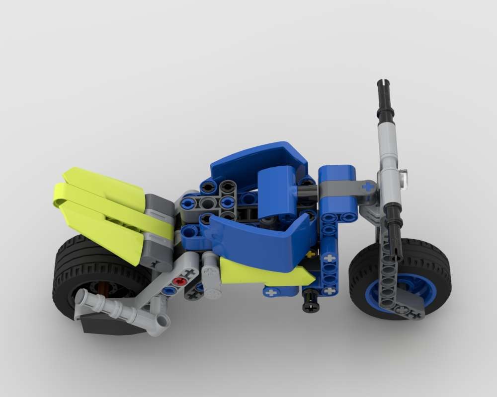 LEGO MOC Motorbike 42164 Alternative by ErikGS | Rebrickable - Build ...