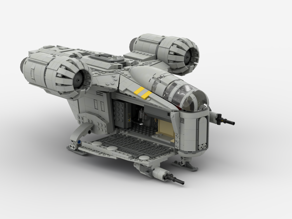 Lego Moc The Razor Crest By Quarries Workshop Rebrickable Build