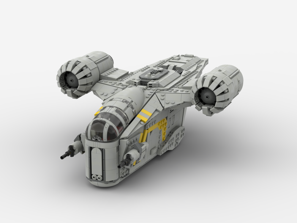 Lego Moc The Razor Crest By Quarries Workshop Rebrickable Build