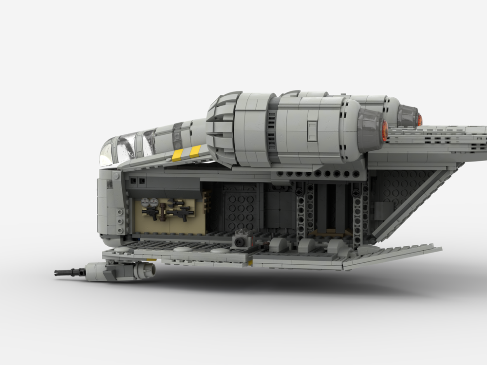 Lego Moc The Razor Crest By Quarries Workshop Rebrickable Build