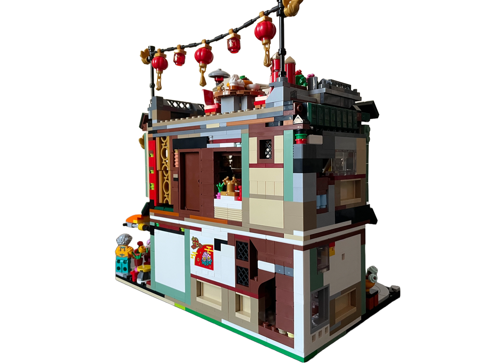 LEGO MOC Family Reunion Celebration Modular Corner Alternate build of ...