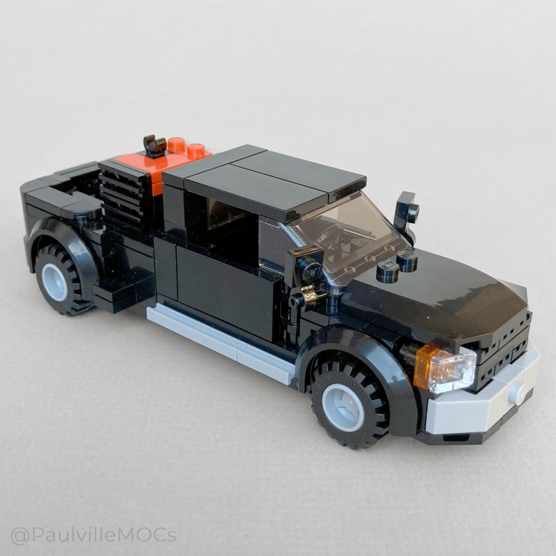 LEGO MOC Pickup Truck with Welding Rig by PaulvilleMOCs | Rebrickable ...