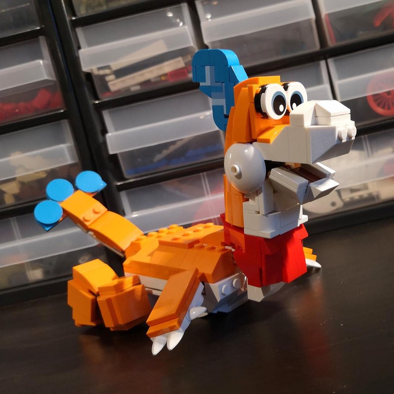 LEGO MOC Plessie by TheMarioBrick | Rebrickable - Build with LEGO