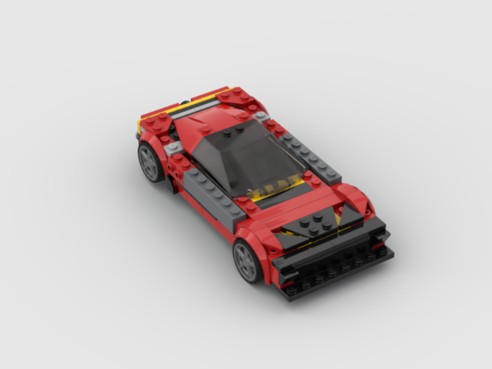 Lego Moc Ford Mustang By Wildbluey Rebrickable Build With Lego