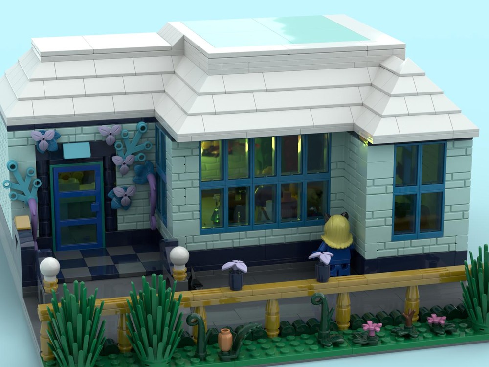 LEGO MOC Tylers Teal costumeshop by TylerOtterly | Rebrickable - Build ...