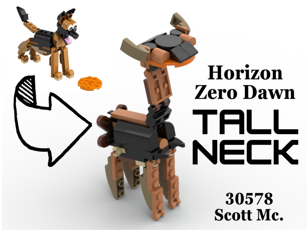 LEGO MOC HZD Tallneck — 30578 by McScottyBricks | Rebrickable - Build ...